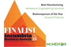 McMenon nominated for two accolades at the 2019 in-Cumbria Business Awards - McMenon Engineering ...
