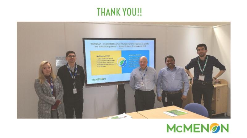 Thanks to Worley Team in Stockport - McMenon Engineering Services Ltd