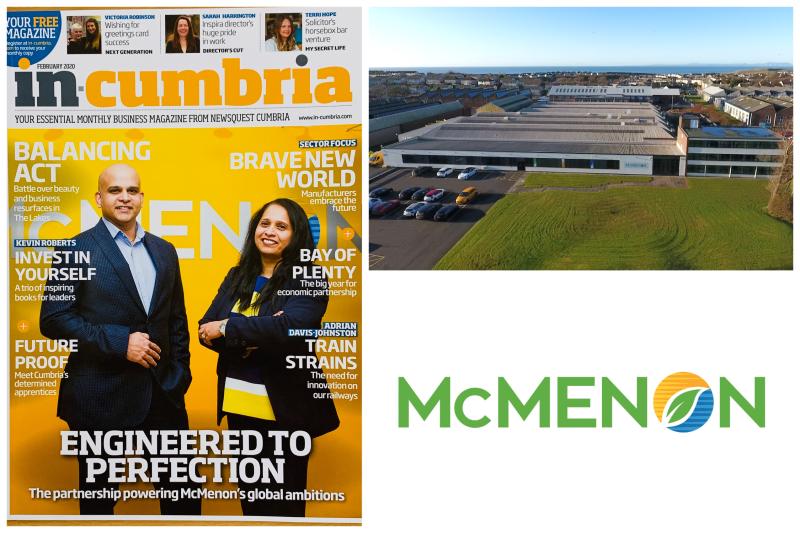 Thanks to in-Cumbria magazine from McMenon - McMenon Engineering ...