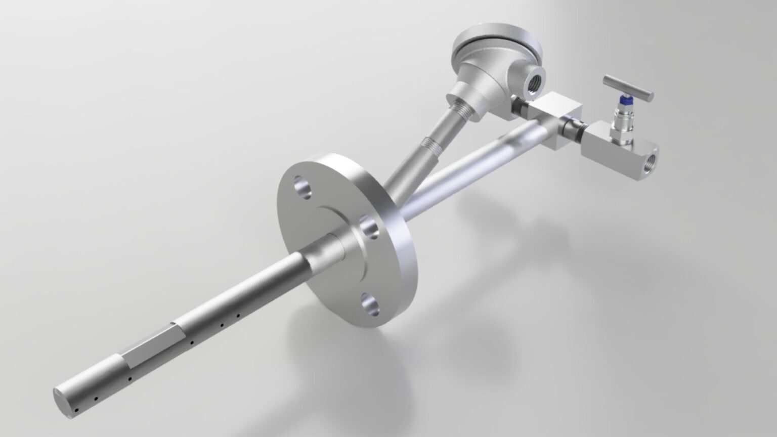 McMenon Supplies High-Pressure Retractable QBar™ Averaging Pitot Tube ...
